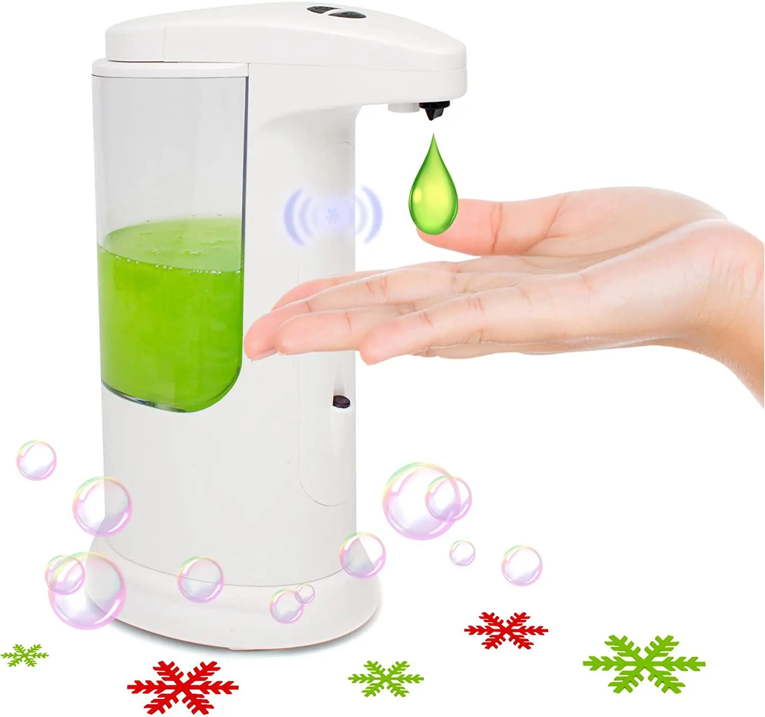 1 pcs Automatic Hand Soap Dispenser Touch Free Sensor