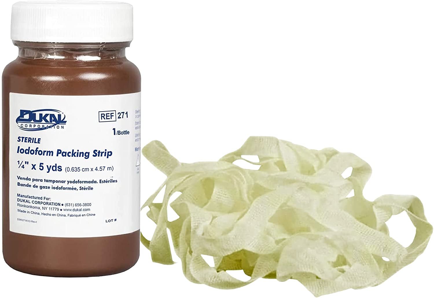 Buy Sterile Wound Packing Strips 0.25" x 5 Yds /w Iodoform
