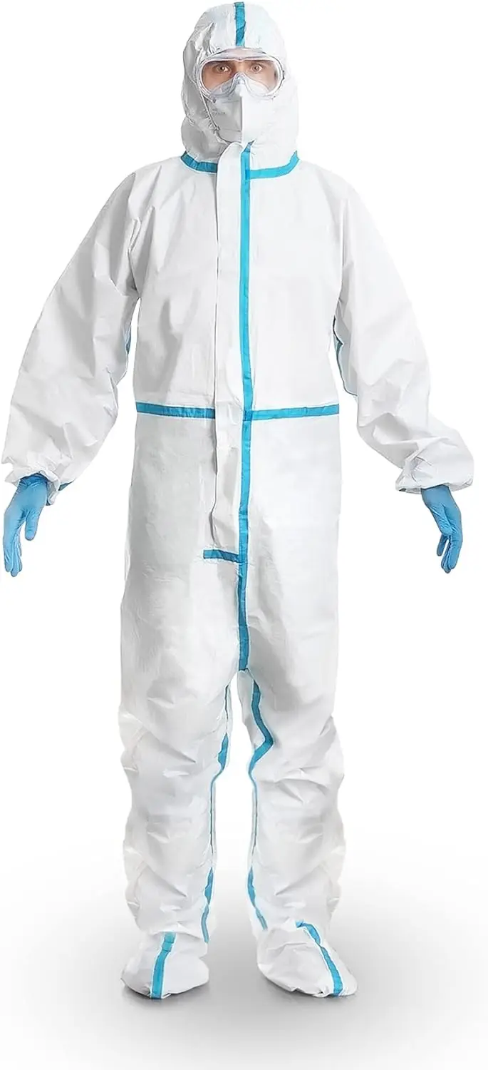 ‍Buy Disposable Coveralls Durable Laminated PP 50 GSM