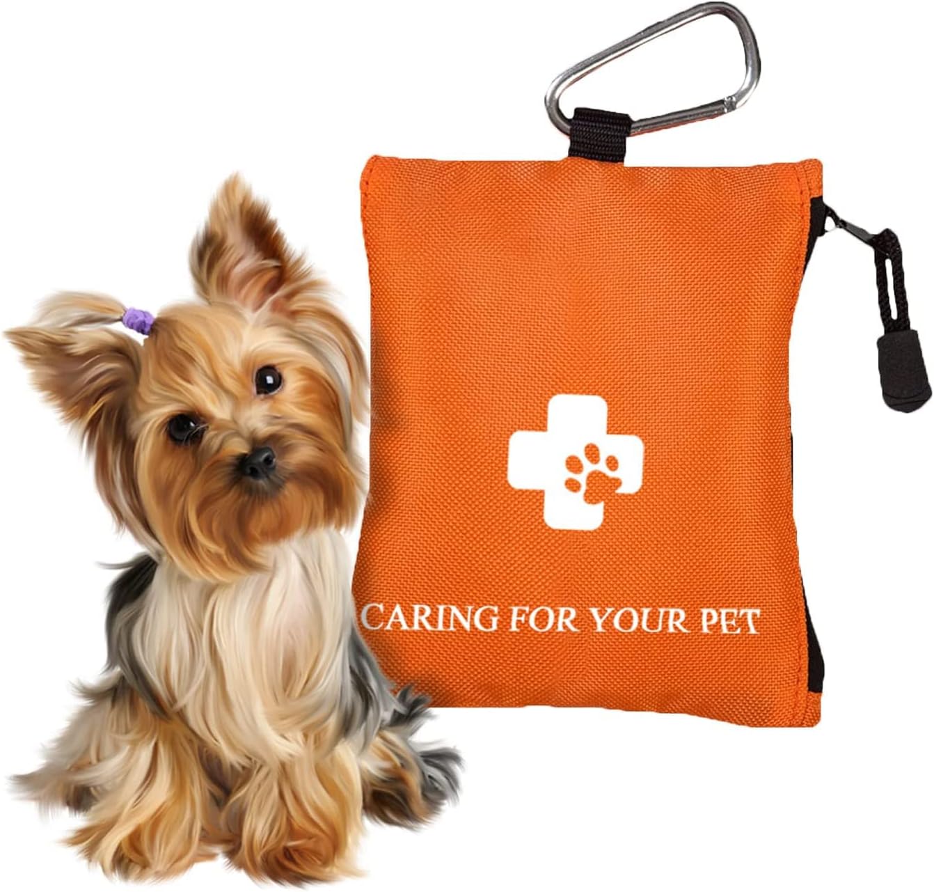 Animal First Aid Kit, Portable Pet Emergency Kit of 17 Pcs for Dogs and ...